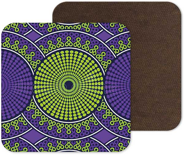 Fabric 101 – Unique African Print Coasters – nyagua