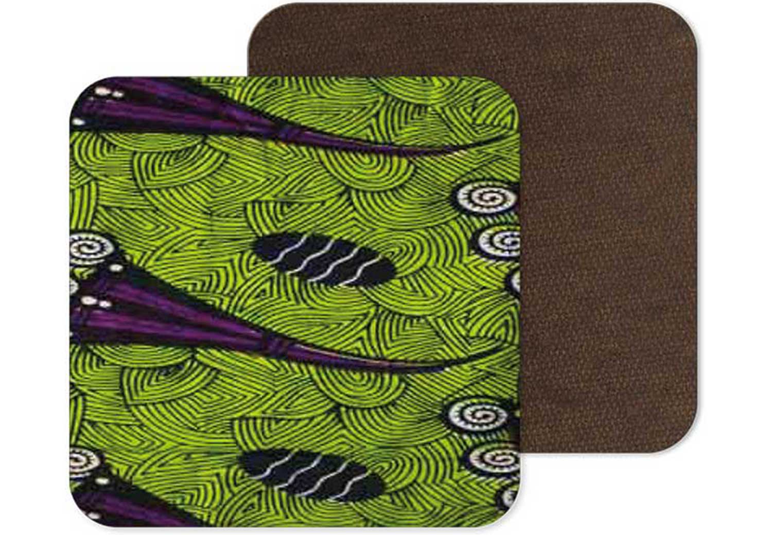 Fabric 14 – Unique African Print Coasters – nyagua