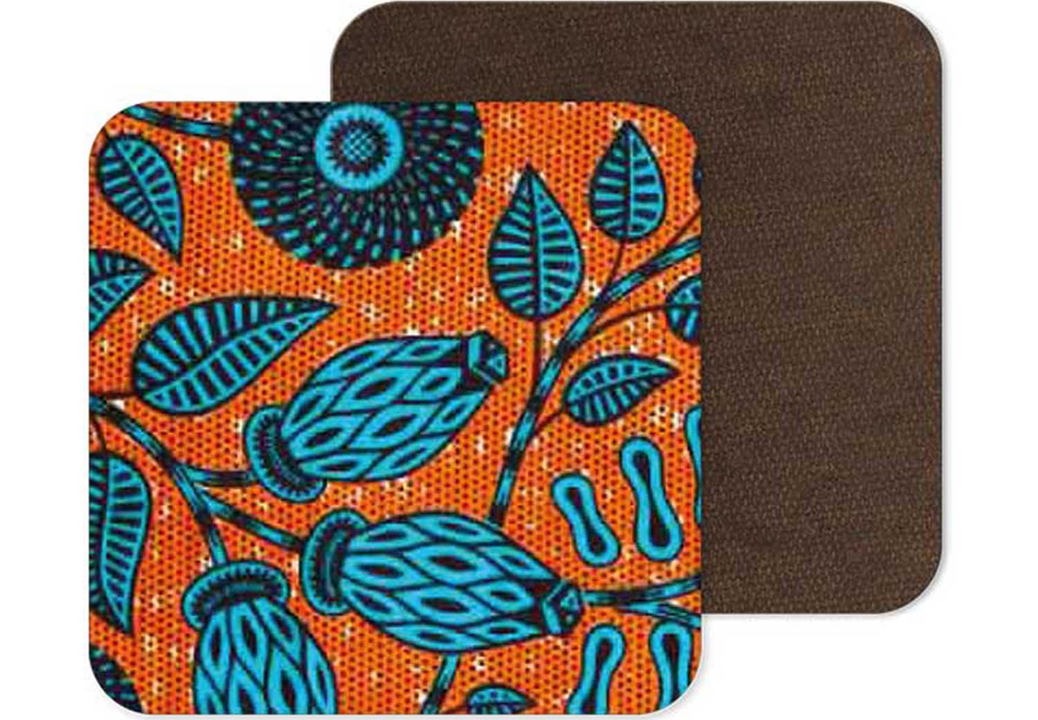 Fabric 20 – Unique African Print Coasters – nyagua