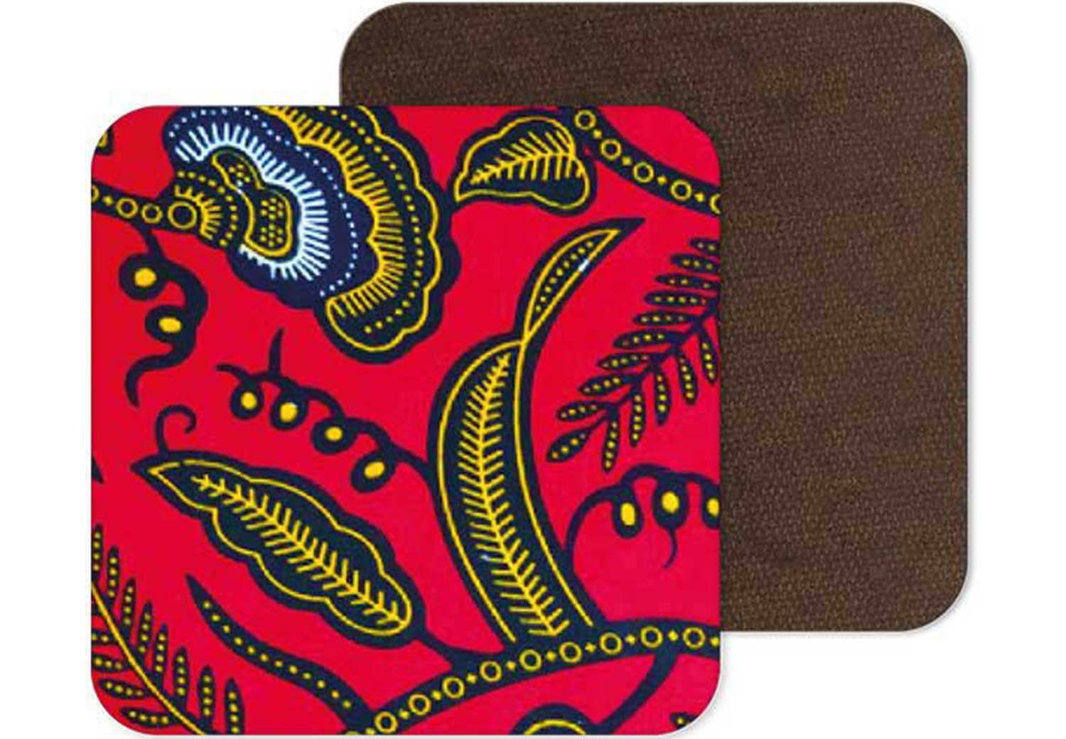 Fabric 27 – Unique African Print Coasters – nyagua