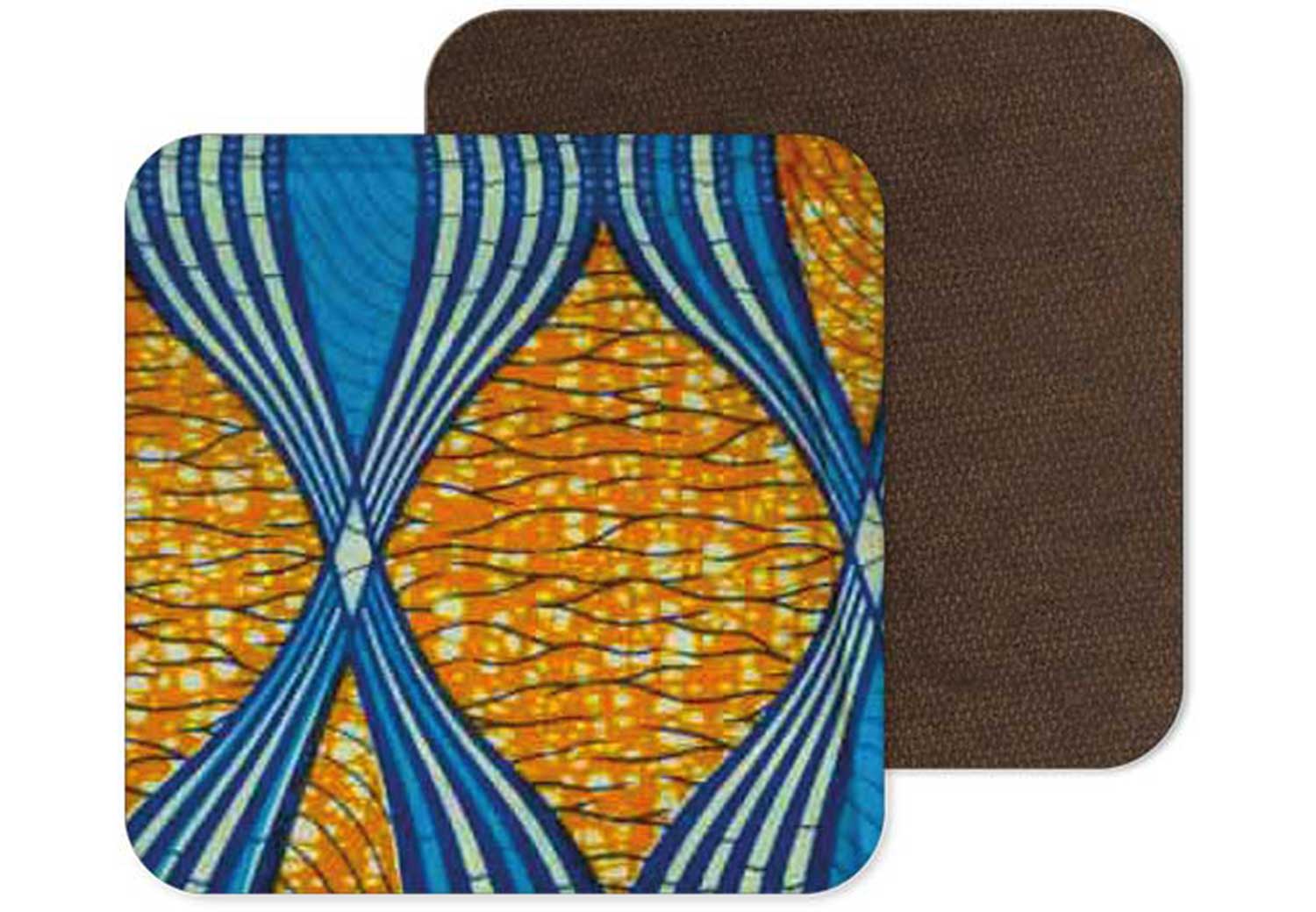 Fabric 3 – Unique African Print Coasters – nyagua